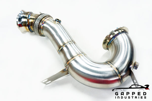 Gapped Industries Catless Race Downpipe for GT53, GT43, E53, CLS53, GL